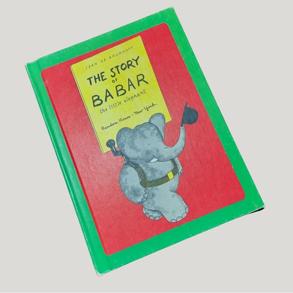 Vintage | Other | 96s The Story Of Babar The Little Elephant Vintage ...